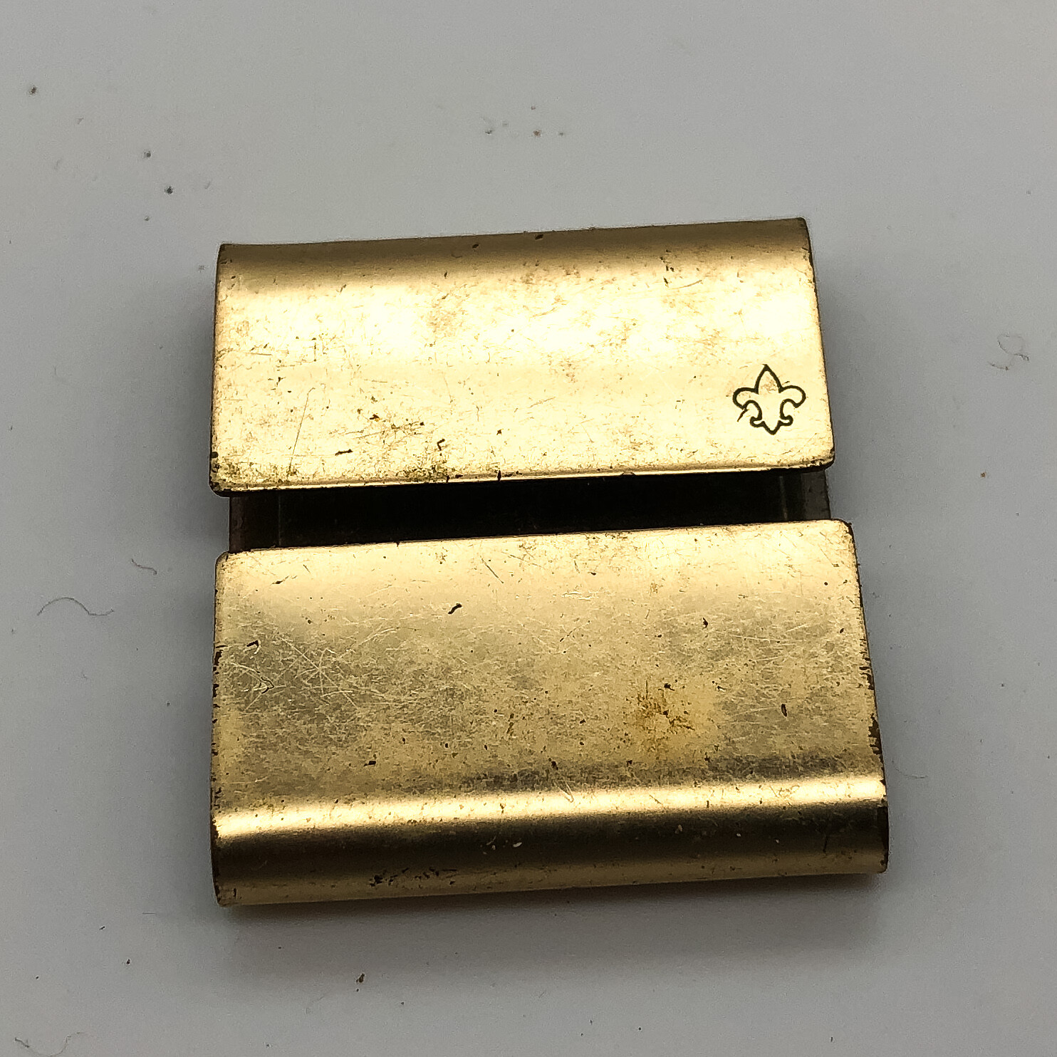 Boy Scouts of America Camping Metal Belt Slide Clip Skill Award Loop ...