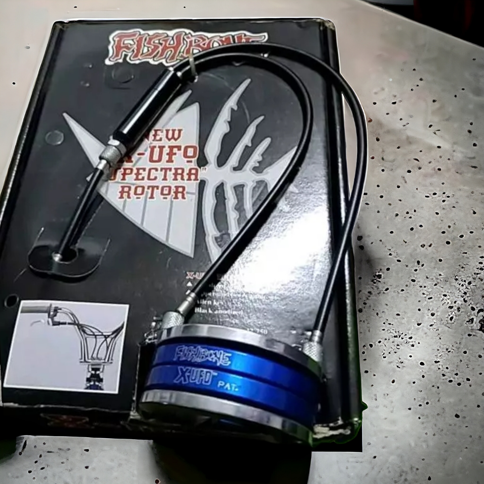 BMX Gyro Rotor System Fishbone X-UFO Old School Style 1" & 1 1/8" Size ...