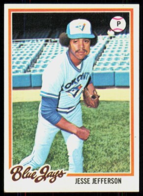 1978 Topps Jesse Jefferson Toronto Blue Jays #144 | eBay