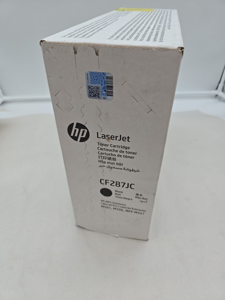 Genuine HP CF287JC Black High Yield Contract Toner Cartridge | eBay