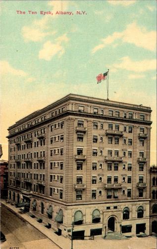 Ten Eyck Building Albany NY Unposted c1910 Postcard D14 | eBay