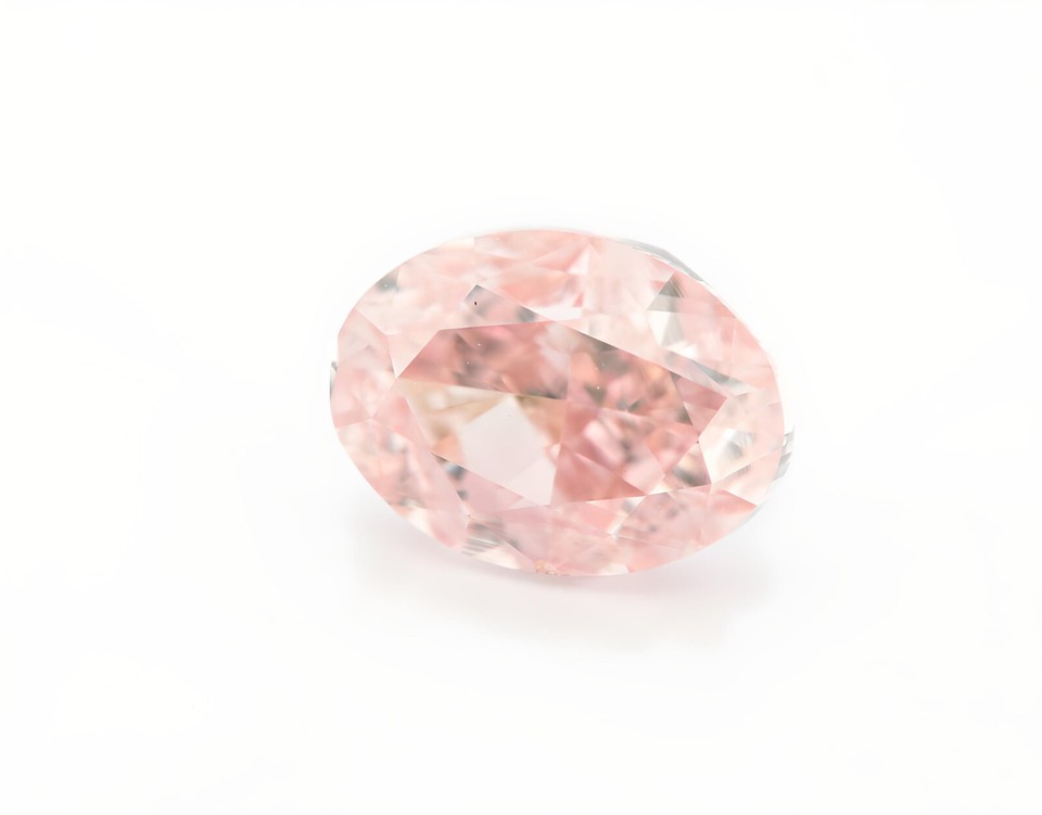 Rare Pink Diamond - 0.85ct Natural Loose Fancy Pink Diamond GIA Oval ...