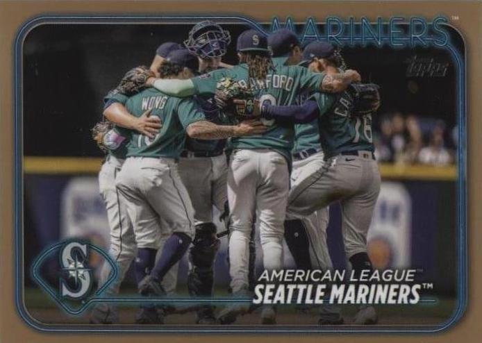 2024 Topps Series 1 - Seattle Mariners #241 Gold /2024 for sale online ...
