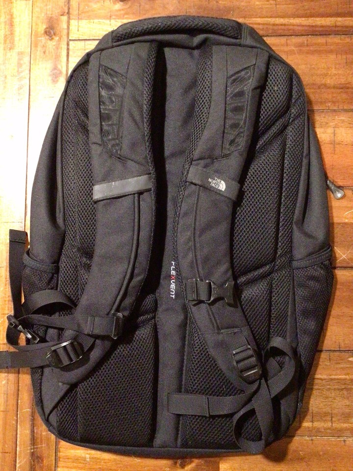 The North Face Connector Daysack Backpack Black IXL Company Logo Laptop ...