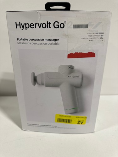 Used Hyperice Hypervolt Go 2 Full Body Massage Gun Arctic Gray | eBay