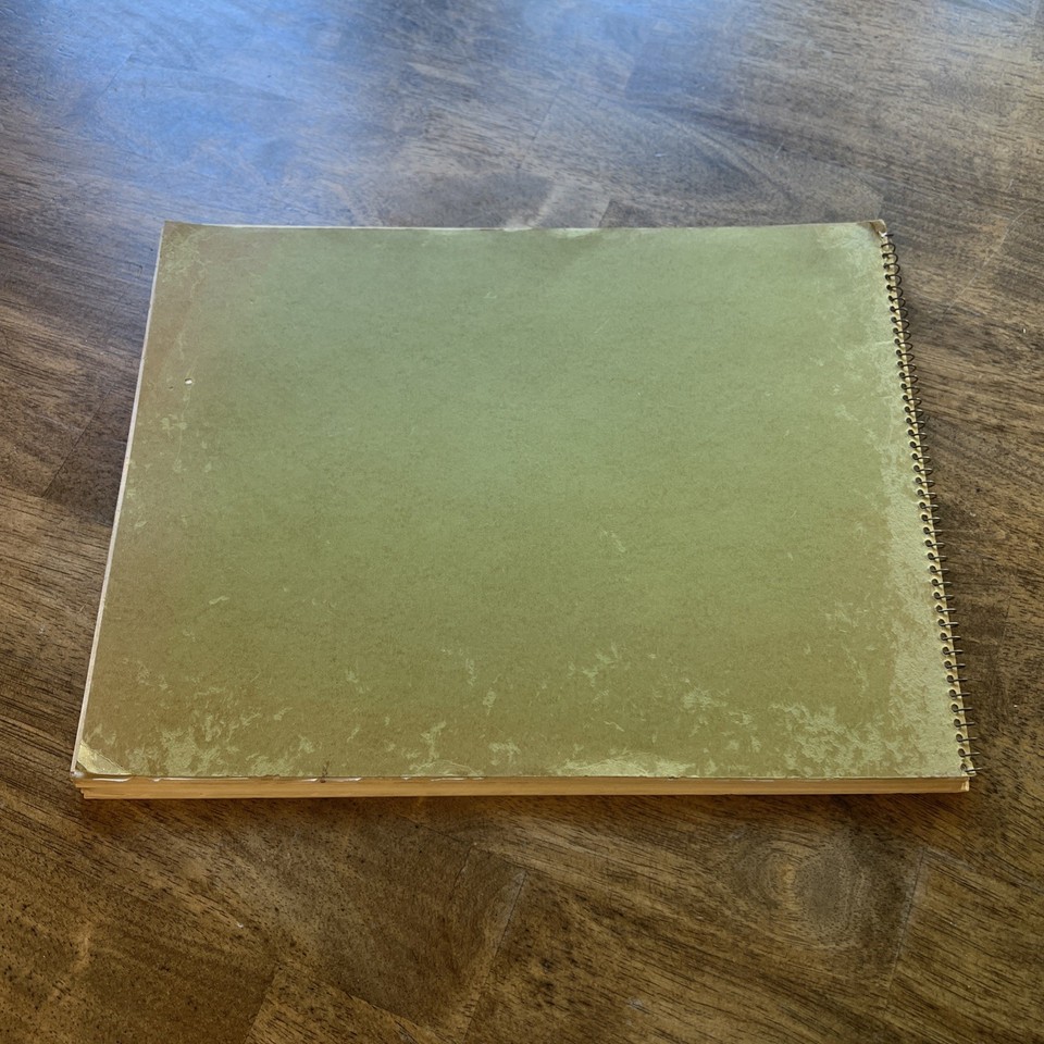 TELESAR Blotter Book (9 x 12", 15 Sheets) RARE VINTAGE UNUSED - SAME ...