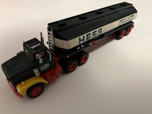 Vintage 1984 Hess Gasoline Toy Truck Bank Amerada Tanker | eBay