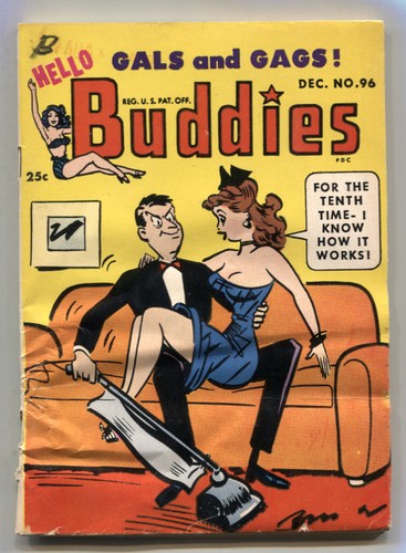 Hello Buddies #96 December 1959 - Wenzel - Jokes & Gags | eBay