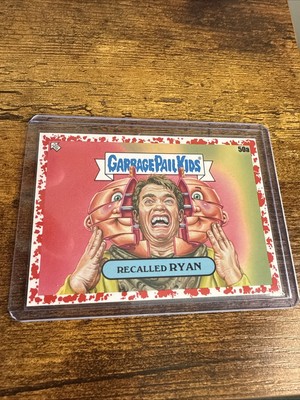 2023 GARBAGE PAIL KIDS INTERGOOLACTIC RECALLED RYAN 50A RED PARALLEL 16 ...