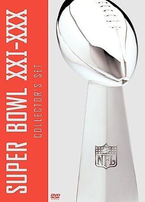 NFL Films Super Bowl Collection: Super Bowl XXI-XXX (DVD, 2004, 5-Disc ...