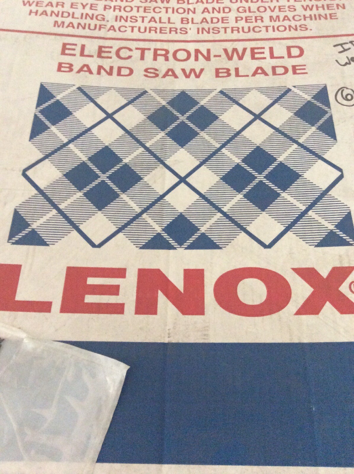 Lenox Band Saw Blade QXP218 18ft. 2”x1-1/2”x0.050x4/6 Pat. 6276248 | eBay