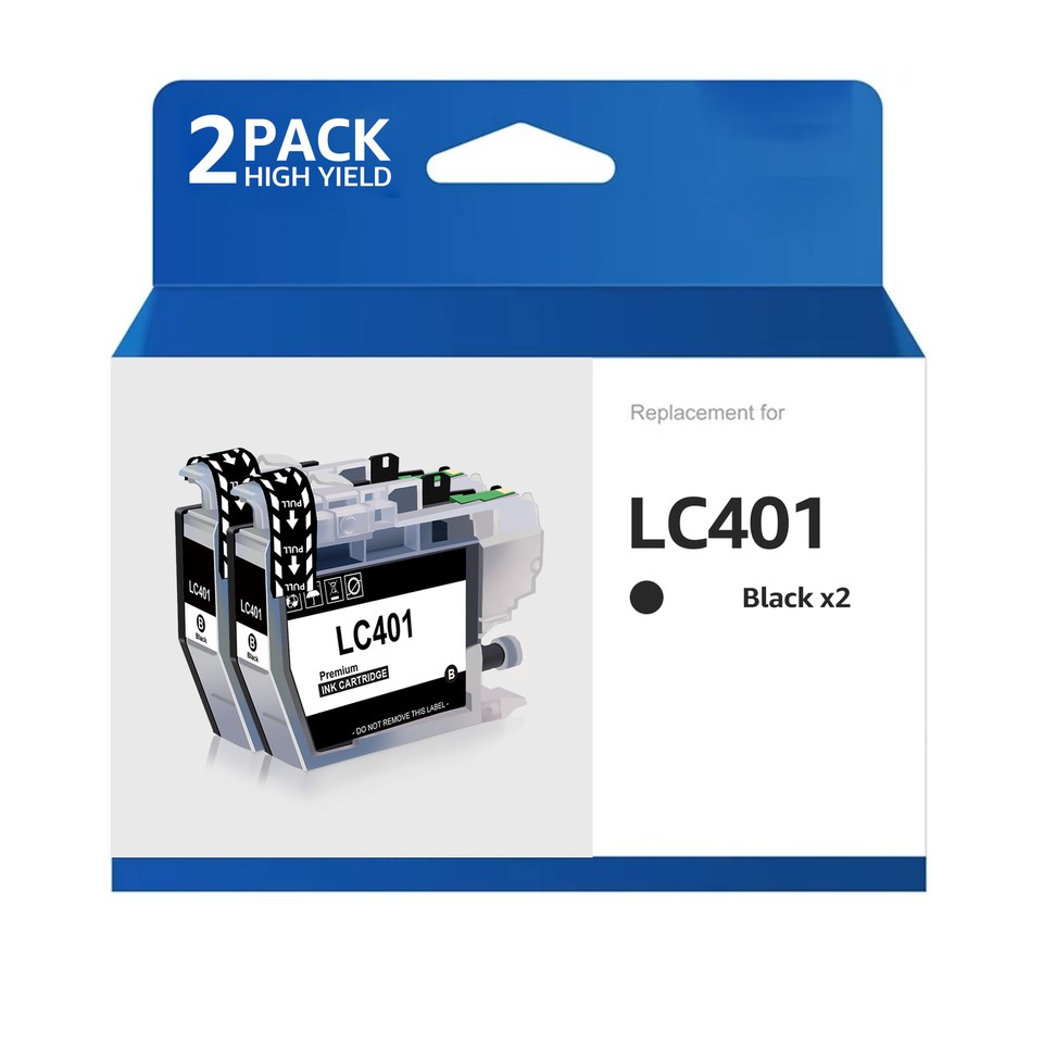 LC401 Ink Cartridge compatible for Brother LC401XL MFC-J1010DW MFC ...