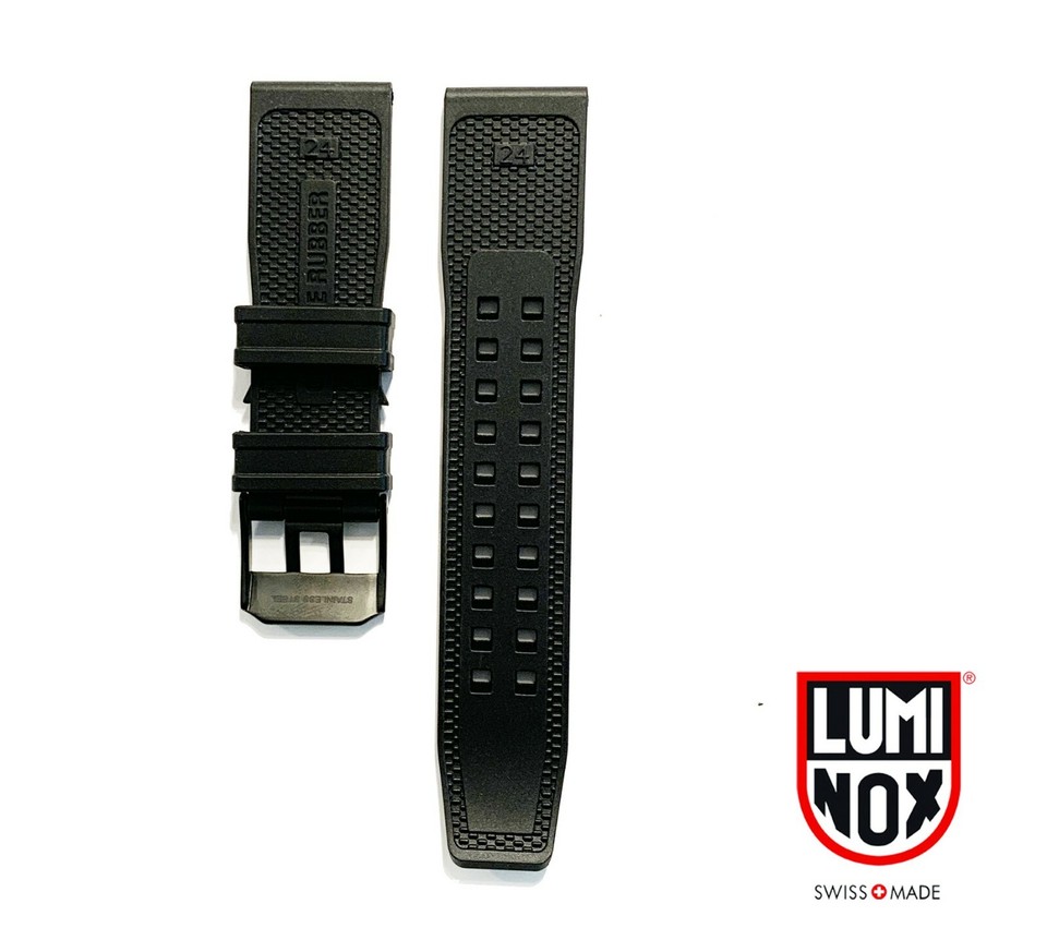 Genuine Luminox Replacement Band 24mm Rubber Strap Navy Seals Series ...
