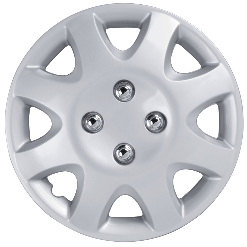 1998-2002 Honda Civic Factory Style 14" Silver Hub Caps - 4 Pieces ...