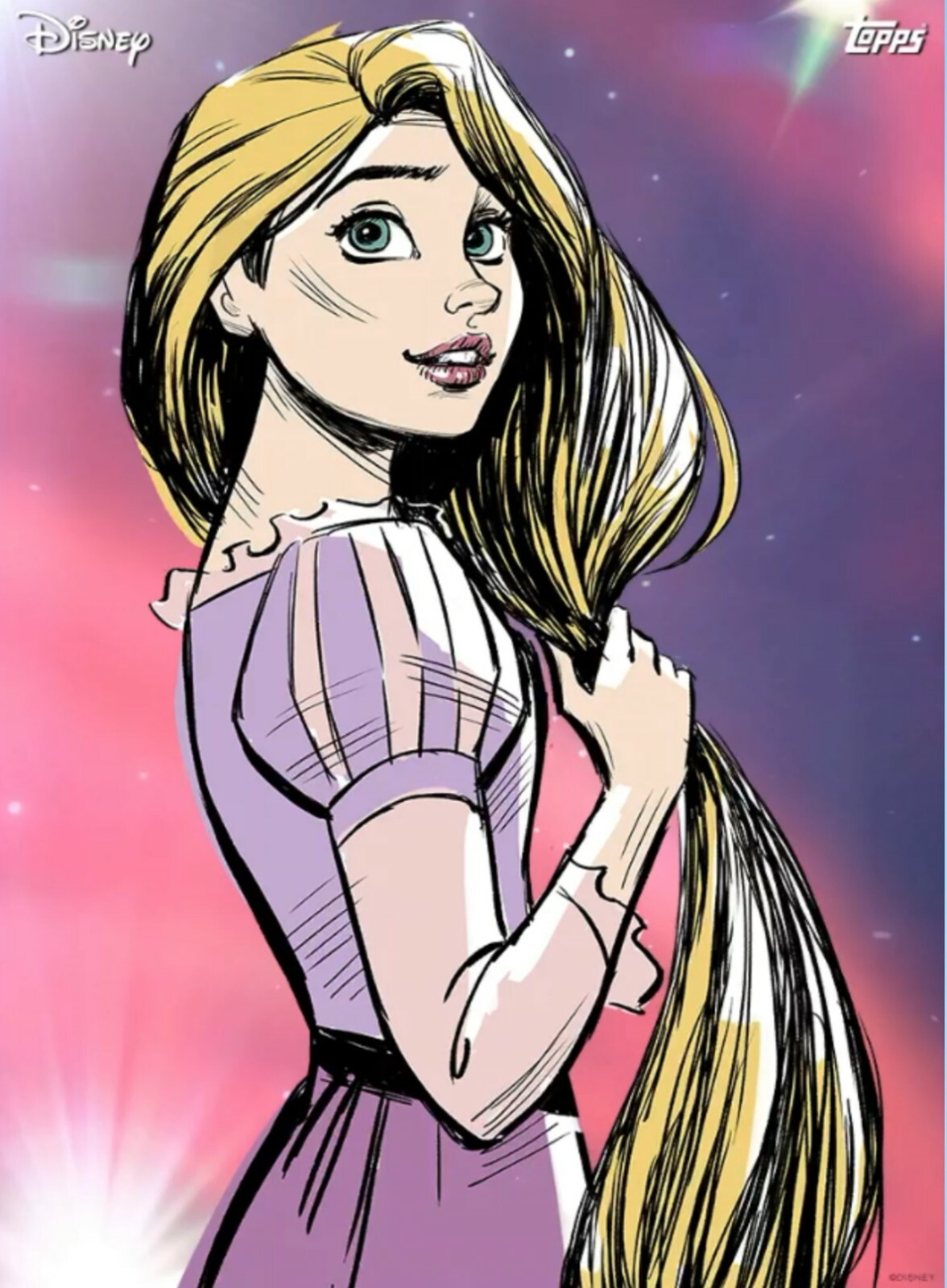 Disney Collect Topps Digital Princess Ink Series 1 Master Set w/Awards ...