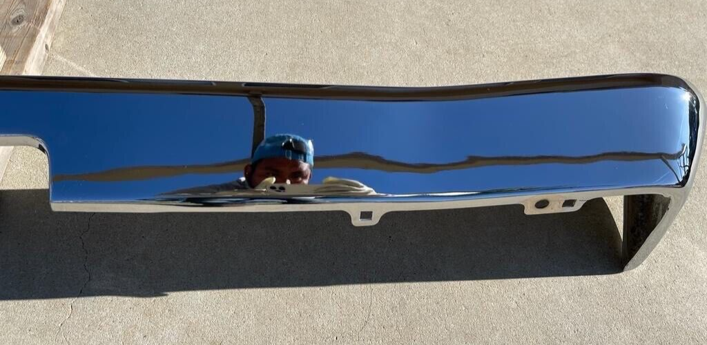 1972 AMC Gremlin X Rear Bumper | Triple Plated Chrome | OEM | Vintage Part