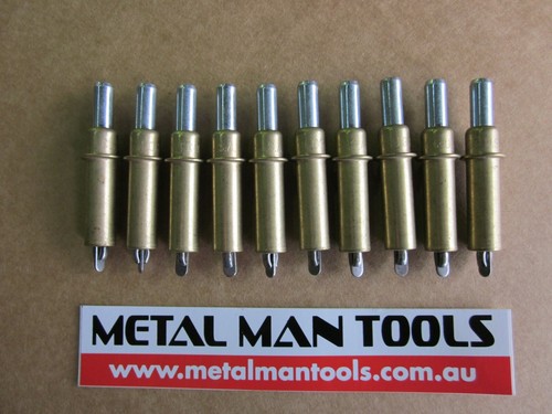 CLECO SET, 10 X 3/16", SKIN PINS, PANEL BEATING, HOTROD, CUSTOM, METAL ...