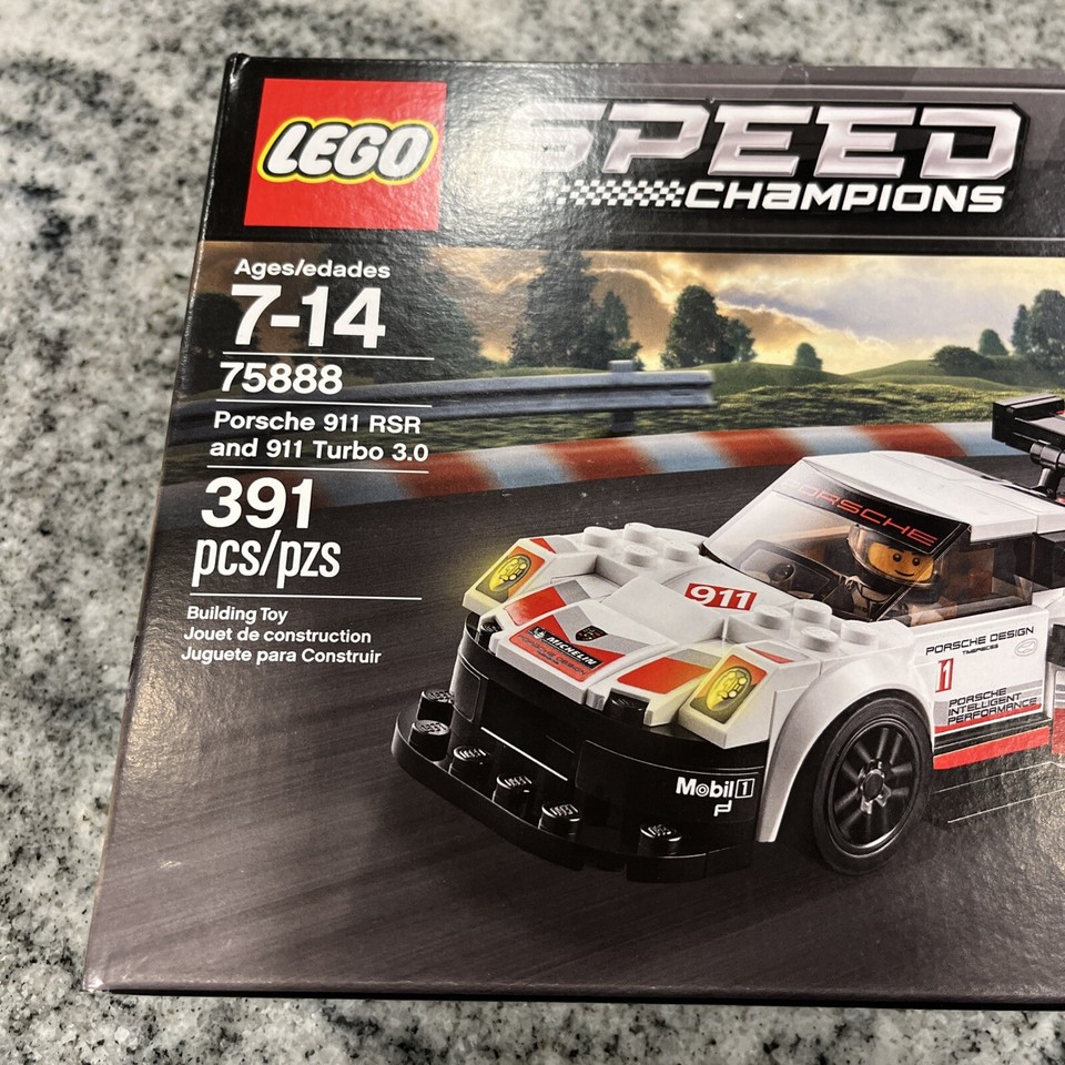 Lego 75888 PORSCHE 911 RSR & TURBO 3.0 Speed Champions NEW NIB Sealed ...