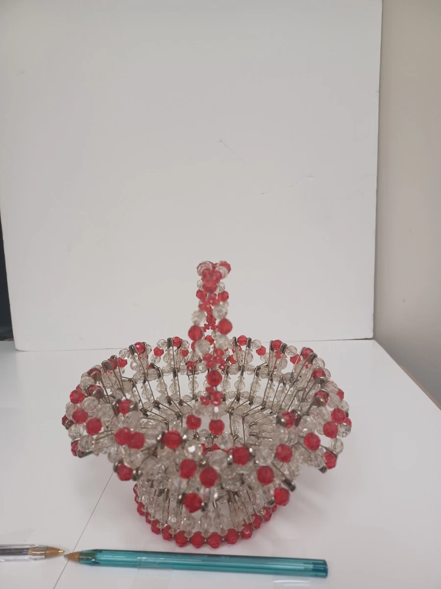Safety Pin Bead Basket