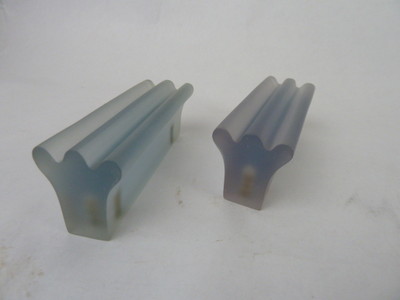 Pair Modern Blue Rectangular Acrylic Drawer Door Pulls | eBay
