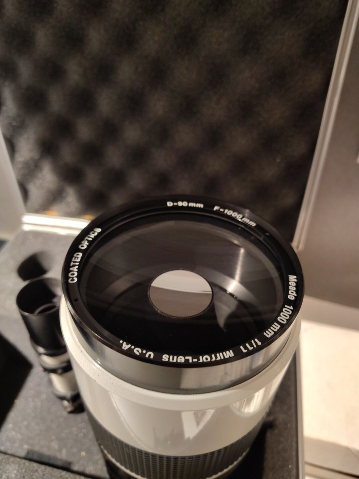 meade telescope 97 Series 3.5 1000mm Or18mm L, Ma25mm, Solar Filter | eBay