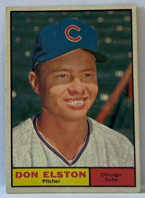 1961 Topps #169 Don Elston V4 | eBay