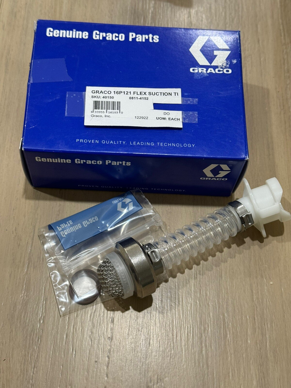 Genuine Graco Parts~ Graco 16P121 Flexible Suction Tube | eBay