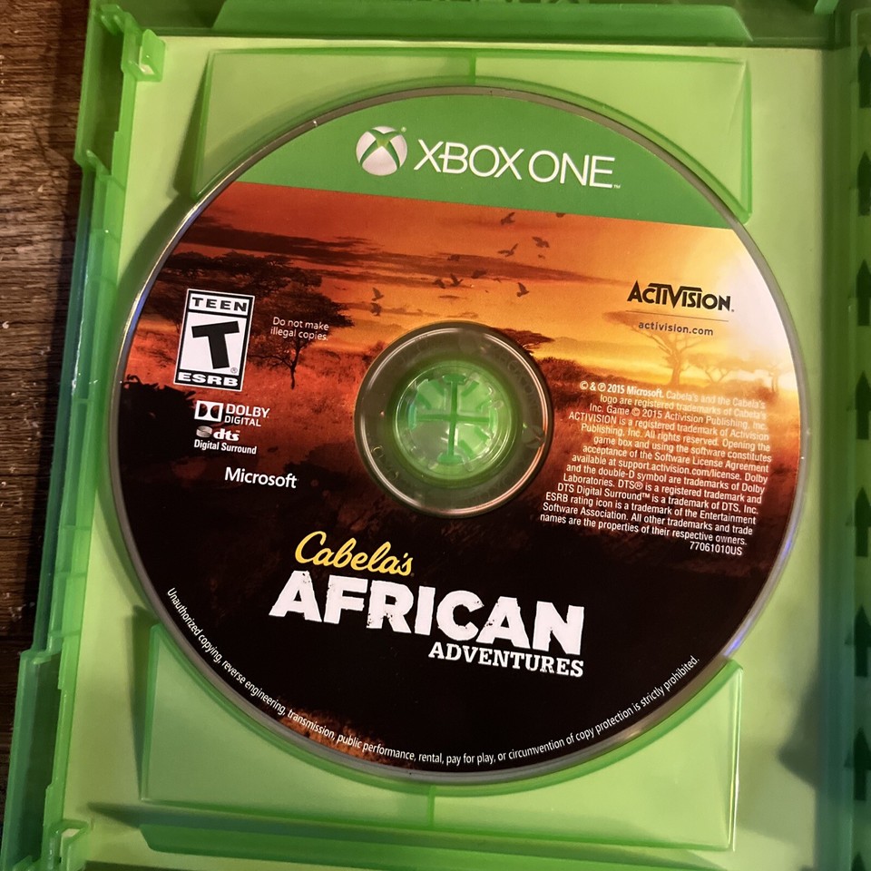 Cabela's African Adventures (Microsoft Xbox One, 2015) 47875770614 | eBay