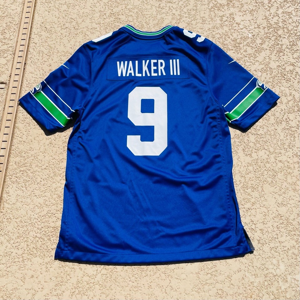 Seattle Seahawks Kenneth Walker III Nike NFL Throwback Jersey Size ...
