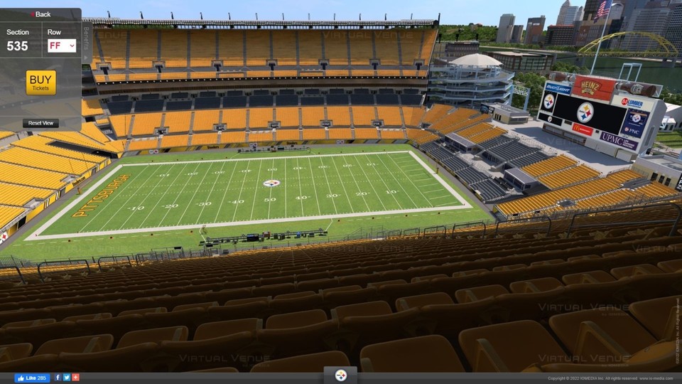 4 Tickets Steelers vs Seattle Sec 535 DD Aisle Row Under Cover Mid ...