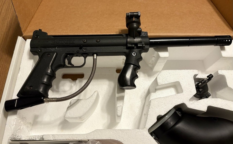 Tippmann 98 Custom Platinum Paintball Marker W/ Original Box ...