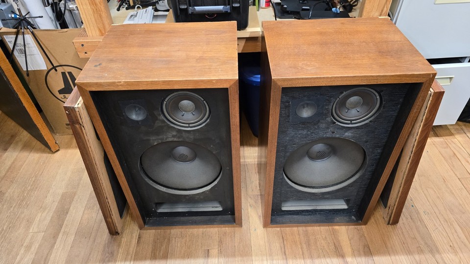 Vintage Pioneer CS-77 Speakers Walnut Finish, See Pictures. | eBay