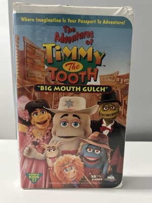 The Adventures of Timmy the Tooth Big Mouth Gulch VHS 1995 Clam Shell ...