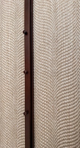 Cherry wood Quilt/Tapestry/Rug Hanger for wall display. The rod is 56 ...