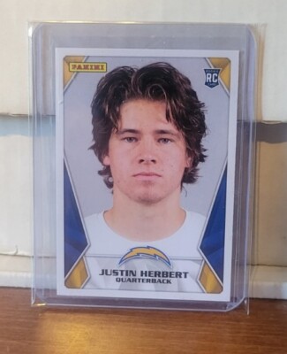 Justin Herbert NFL 2020 Panini Stickers RC | eBay