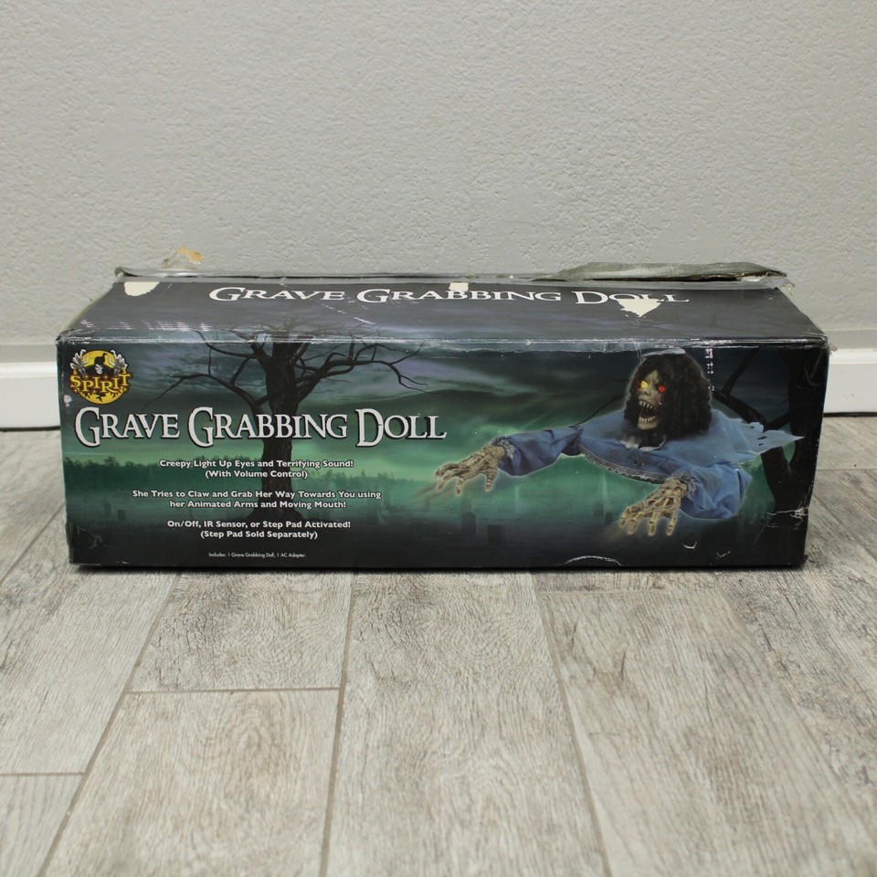 Grave Grabbing Doll Spirit Halloween Decoration 2016 Animatronic Prop ...