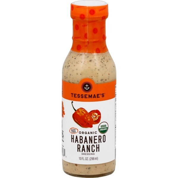 Tessemae`s, Organic Habanero Ranch Dressing, 10 OZ(PACK OF 2 ...