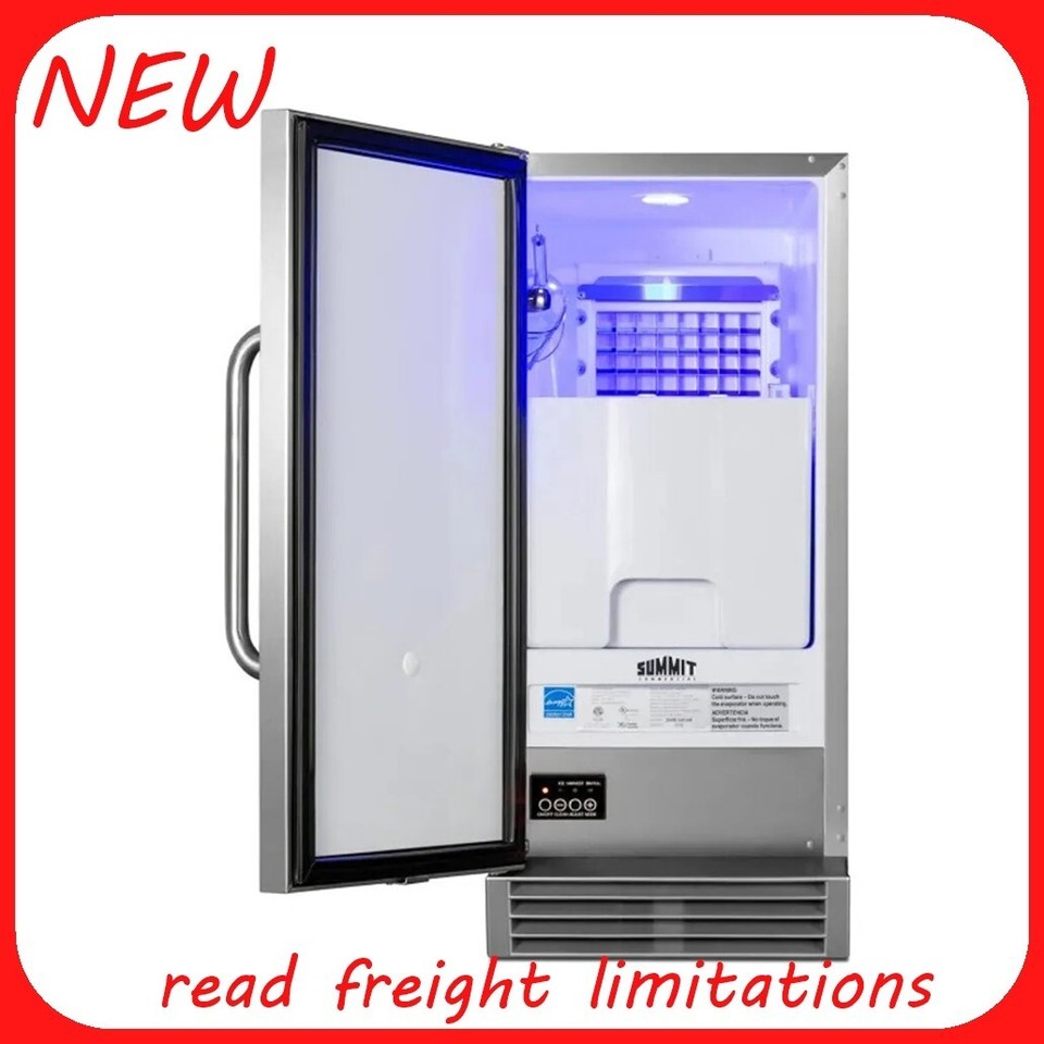 Summit Undercounter Ice Maker 50 lbs/Day, Includes PUMP, clear ice | eBay