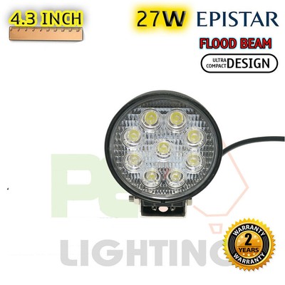 PEC 27W EPISTAR LED FLOOD WORK LIGHT + MOUNTING For MINI COUNTRYMAN ...
