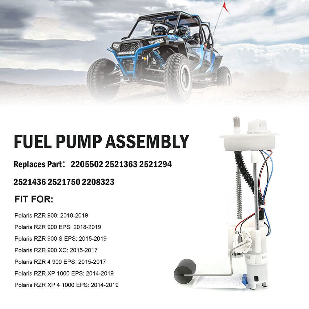 Fuel Pump Module Assembly For Polaris RZR 900 XP 1000 2015-2020 2205502 ...
