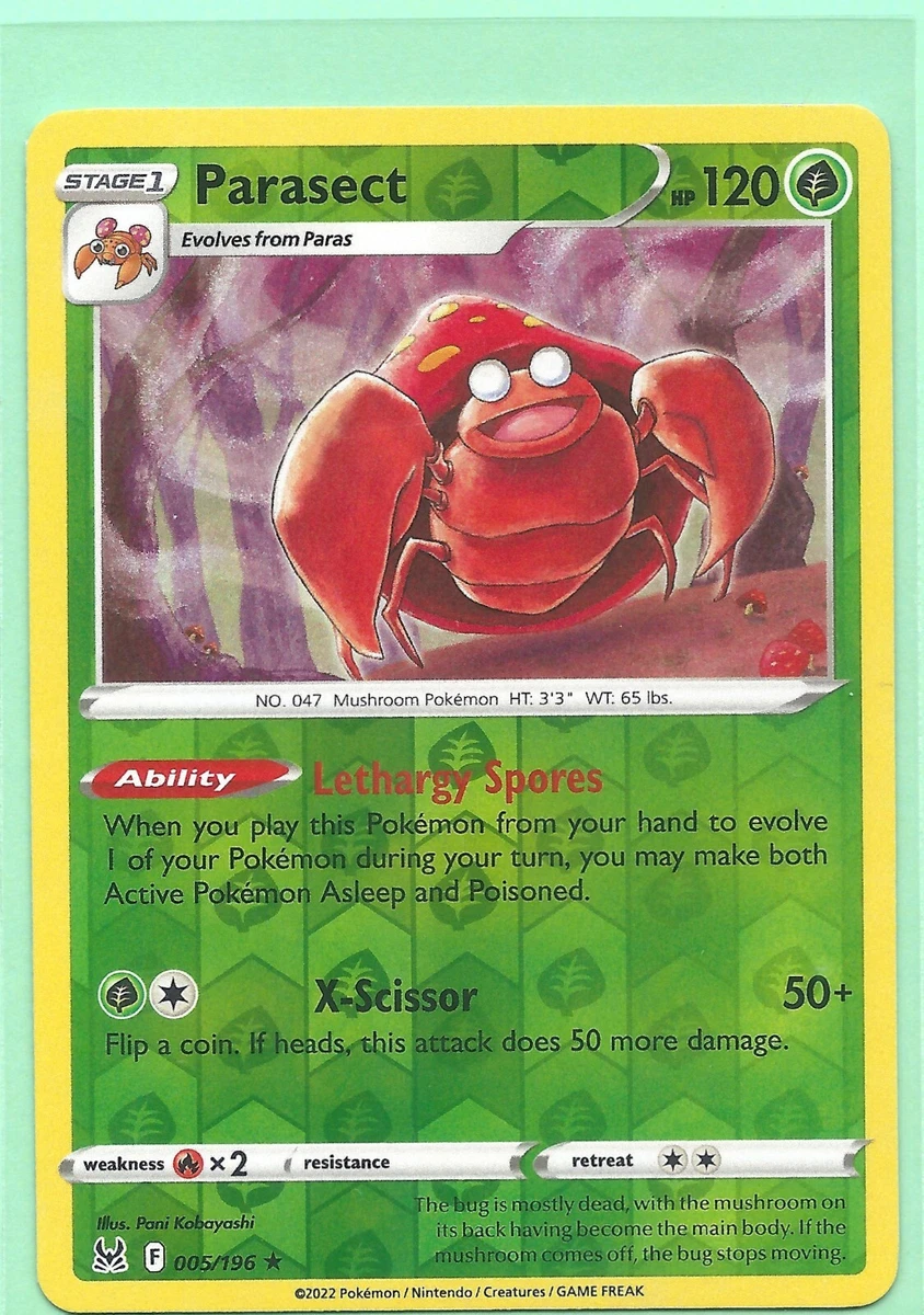 Paras Evolution Chart Fire Red