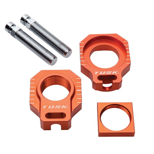 Tusk Racing Axle Block Orange For GASGAS MC 250F 2021-2023 | eBay