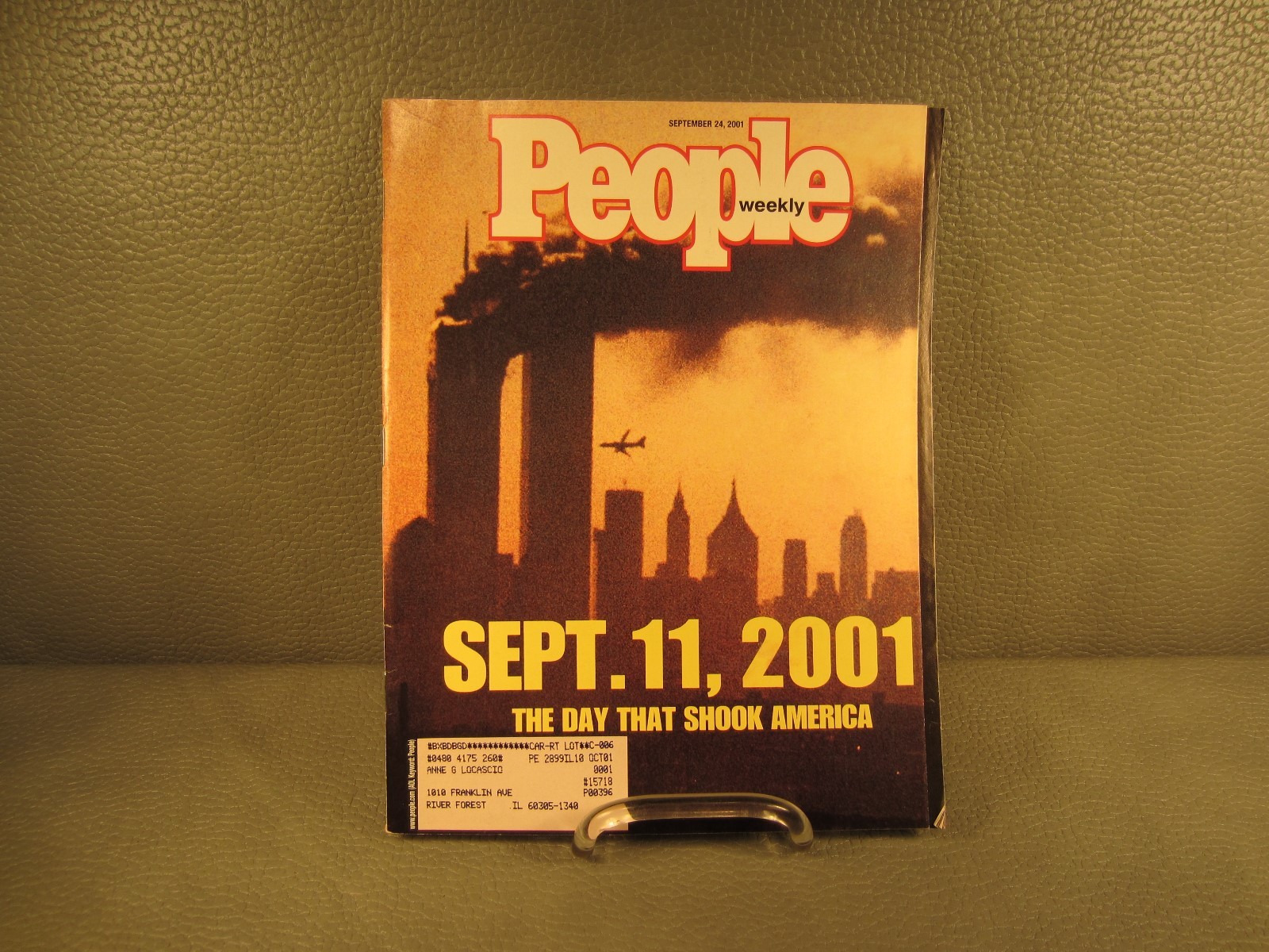 People Magazine Sept. 11, 2001 The Day That Shook America September 24 ...