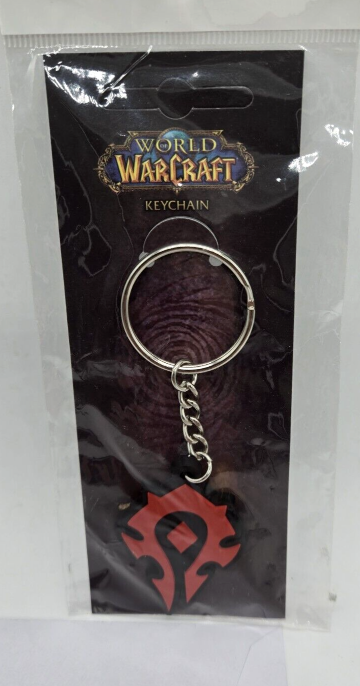 World Of Warcraft Keychain Rubber Horde Symbol By Jinx for sale online ...