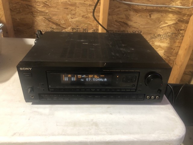 Sony Str-d990 Receiver Home Theater 240w Dolby Stereo / FM Am Tuner for ...