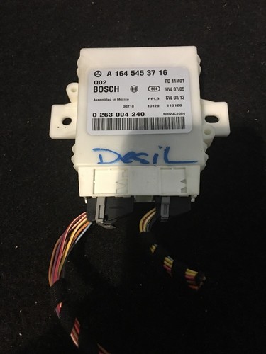Mercedes Ml Desil 2010-2011 A1645453716 Parking Assist Control Module ...