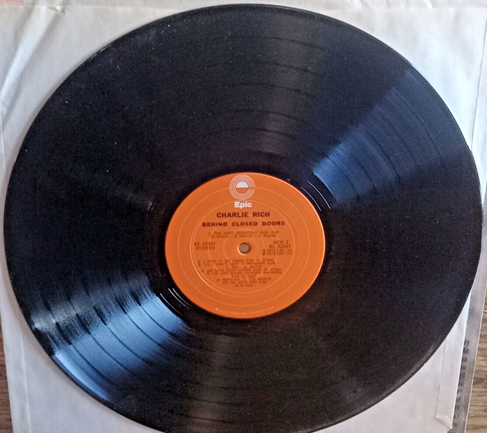 Charlie Rich - Behind Closed Doors LP Shrink Near Mint KE 32247 - 1973 ...