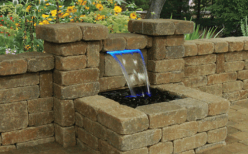 Atlantic Color Falls 12" Complete Pondless Waterfall Kit - SOL Warm ...