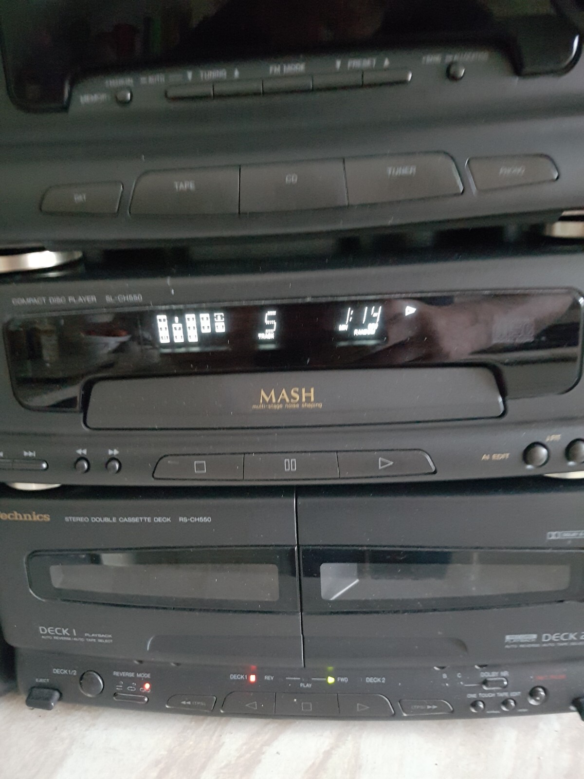 Technics CD Stereo System HiFi SC-CH550 | Grelly UK