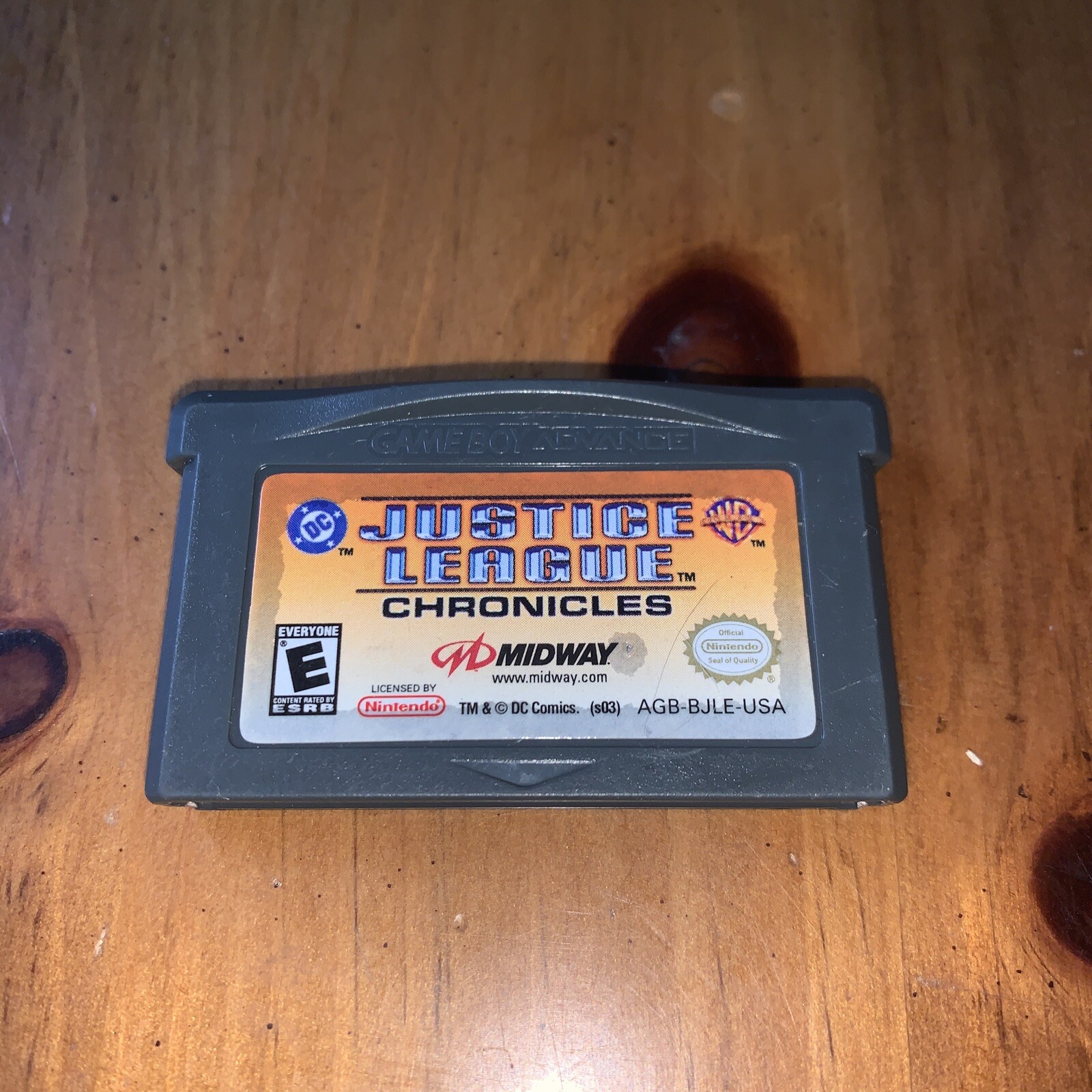 Justice League Chronicles (Game Boy Advance GBA, 2003) ☆ AUTHENTIC ...